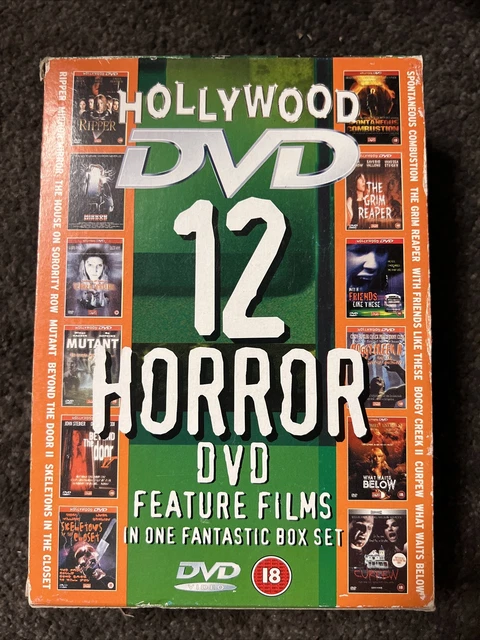 HOLLYWOOD DVD 12 horror dvd feature films boxset $34.00 - PicClick AU