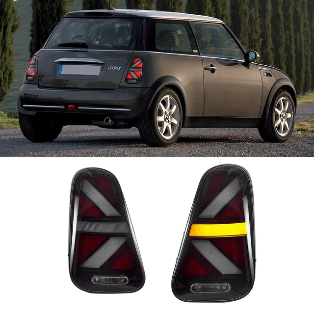 LED-RÜCKLEUCHTEN FÜR BMW 02-06 Mini Cooper R50 R52 R53 Sequentielle ...