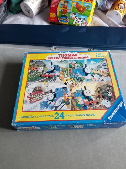 THOMAS THE TANK Engine & Friends 4 Jigsaw Puzzles In One Box £3.00 ...