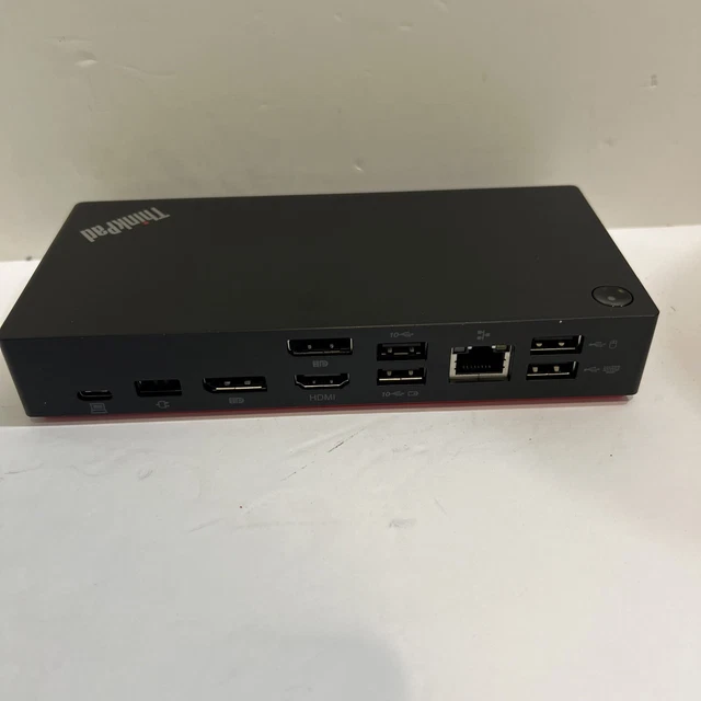 LENOVO THINKPAD 40AS USB-C Dock Gen2 Docking Station SD20S97543 No Ac Adapter $45.78 - PicClick CA