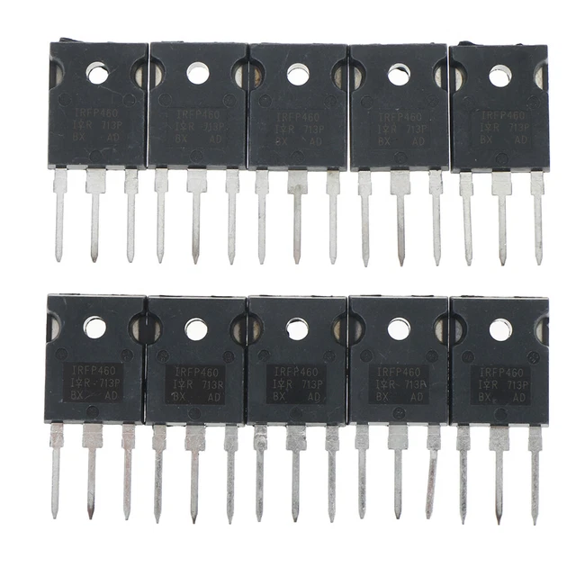 10PCS IRFP460 20A 500V power MOSFET N-channel transistor TO-247ZY.yo £8.38 - PicClick UK
