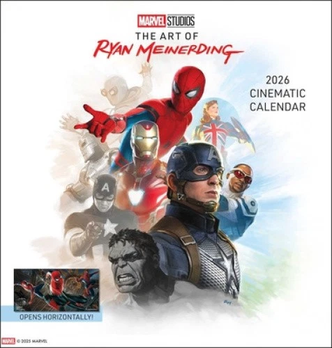MARVEL STUDIOS: THE Art of Ryan Meinerding 2026 Cinematic Wall Calendar ...