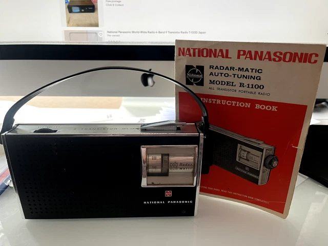 VINTAGE RADIO NATIONAL Panasonic Model R-1100 £99.99 - PicClick UK