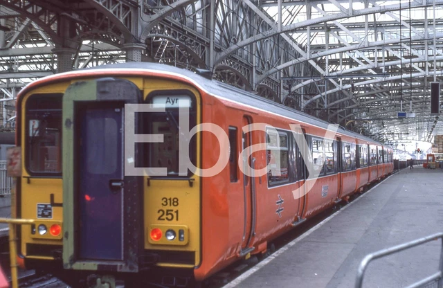 35MM RAILWAY SLIDE of Class 318 EMU 318251 Copyright to Buyer £2.99 ...