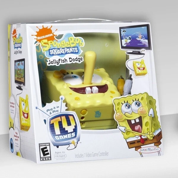 SPONGEBOB SQUAREPANTS PLUG n' Play Jakks Pacific TV Games Video Game ...