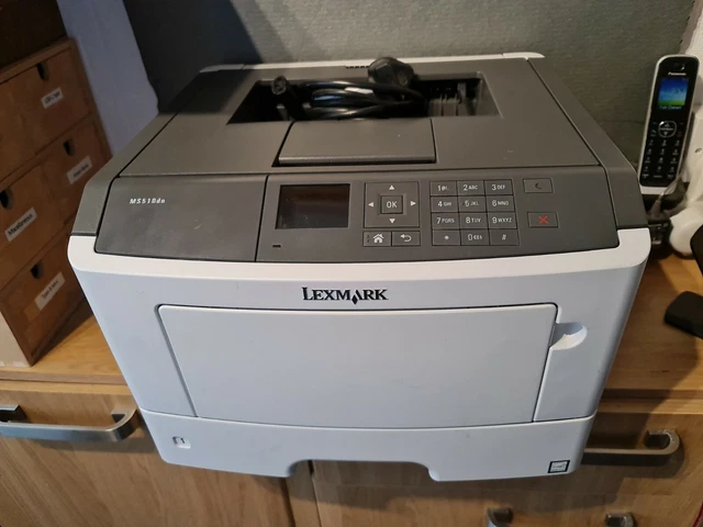 LEXMARK MS510DN MS510 A4 Duplex Network Desktop USB Mono Printer £75.00 ...