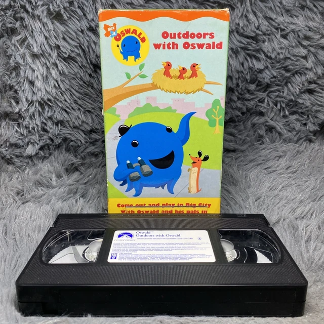OUTDOORS WITH OSWALD VHS 2003 Nick Jr Nickelodeon Video Tape Kids TV ...