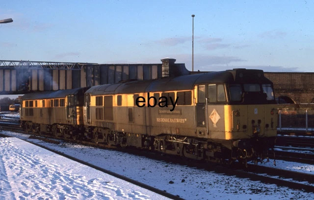 35MM SLIDE - Regional Railways Diesel Loco Class 31. 31142 & 31233 ...