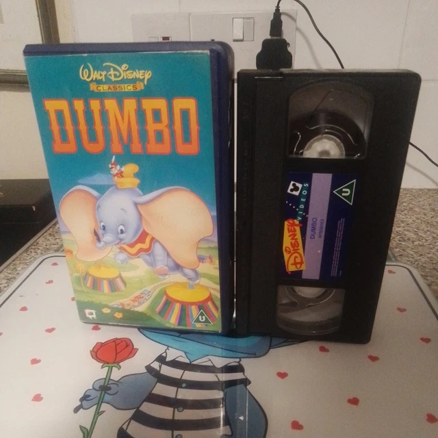 DUMBO (VHS, 1985) Walt Disney Classics Vintage Video Cassette Tape (PG ...
