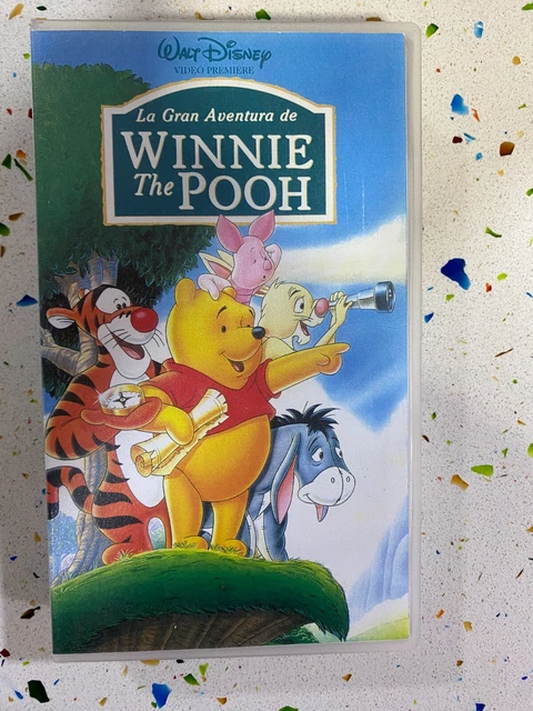 LA GRAN AVENTURE De Winnie The Pooh VHS Film Tape WALT DISNEY EUR 22,05 ...