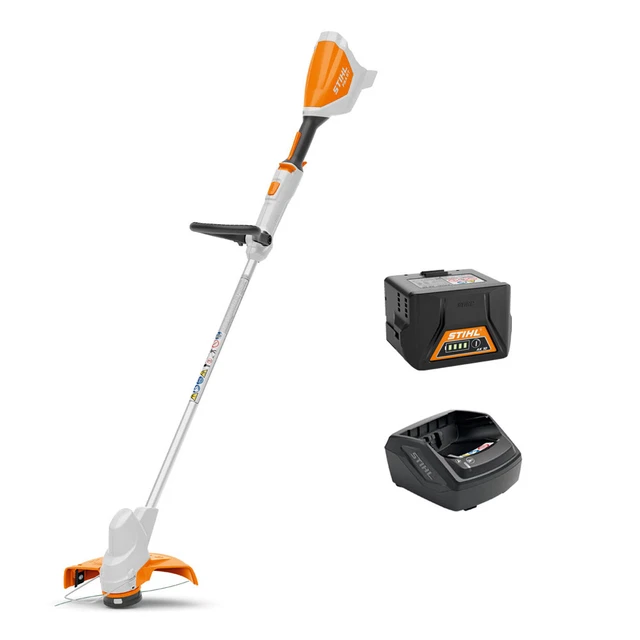 STIHL FSA 57 Cordless Grass Trimmer Strimmer Kit with AK10 Battery ...