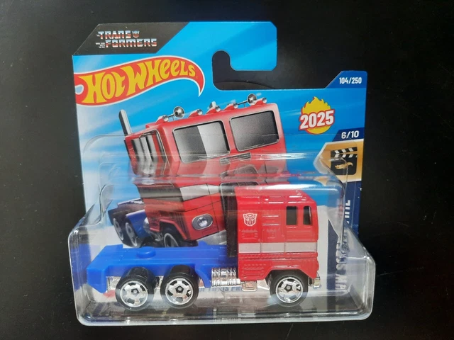 🚘OPTIMUS PRIME TRANSFORMERS🚘 Hot Wheels 2025 🚘 1/64 - OVP neu EUR 2,50 ...