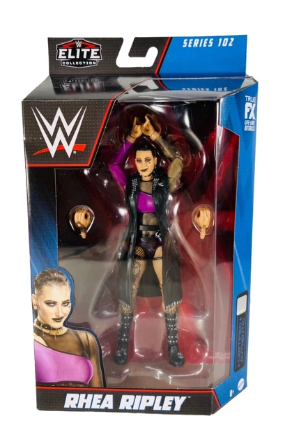 MATTEL WWE ELITE Series 102 Rhea Ripley 6” Wrestling Action Figure 2022 ...