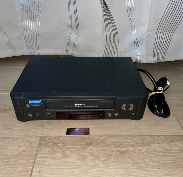 MAGNETOSCOPE VHS HITACHI VT-MX902EL (2 Têtes) Testé Fonctionnel PAL EUR ...