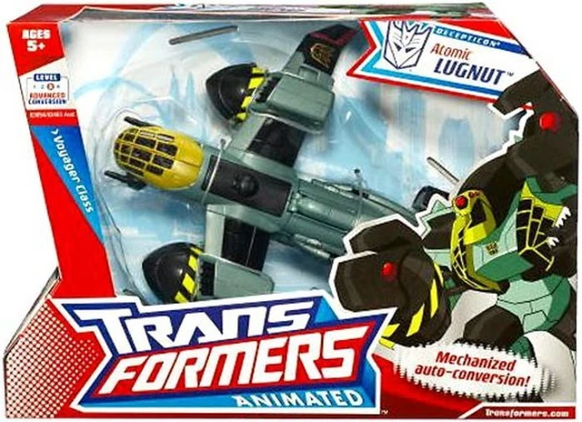 TRANSFORMERS ANIMATED VOYAGER Atomic LUGNUT NEW - Rare 2008 £149.99 ...