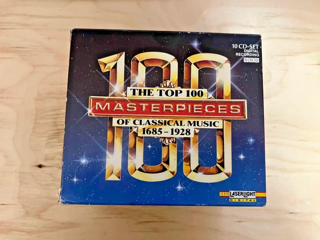 THE TOP 100 Masterpieces of Classical Music Box Set Bach, Johann ...