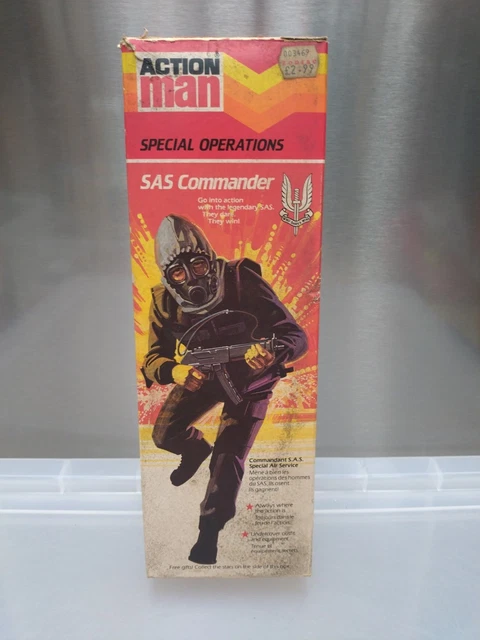 SAS ACTION MAN beached attack boxed with everything still in it never ...