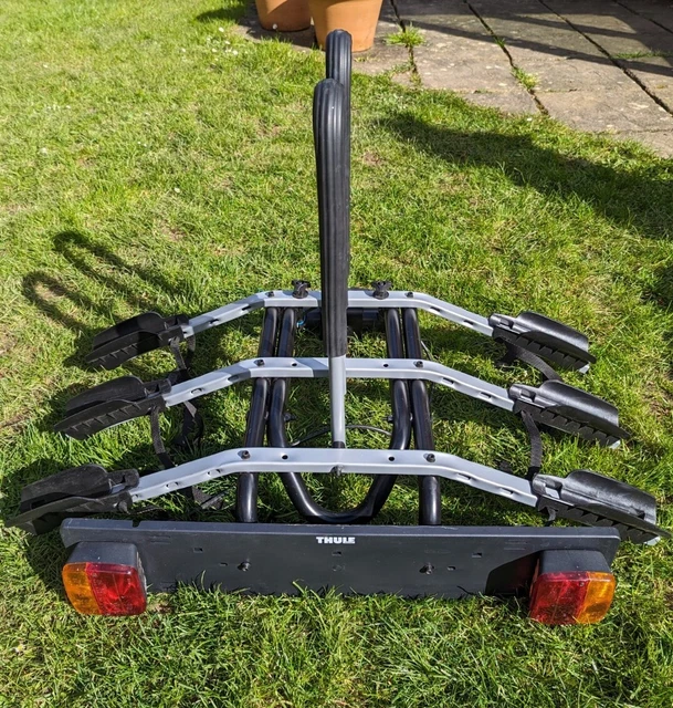 THULE 9403 RIDE on Towbar Mounting 3 Bike Carrier £89.00 - PicClick UK