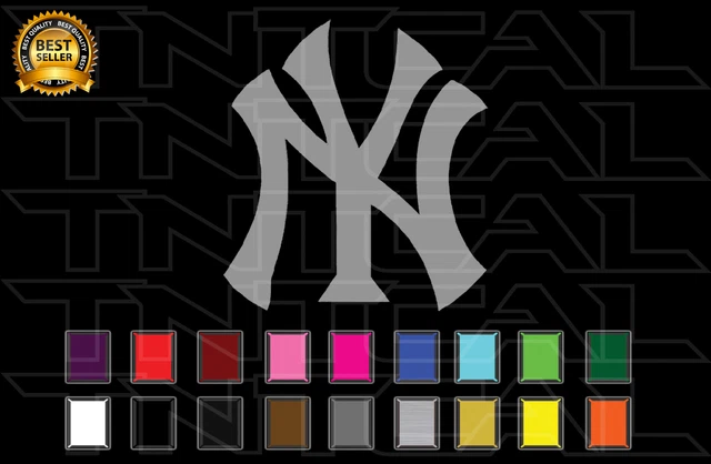 NEW YORK YANKEES Decal Sticker Baseball Team Logo MLB Car Truck Window ...