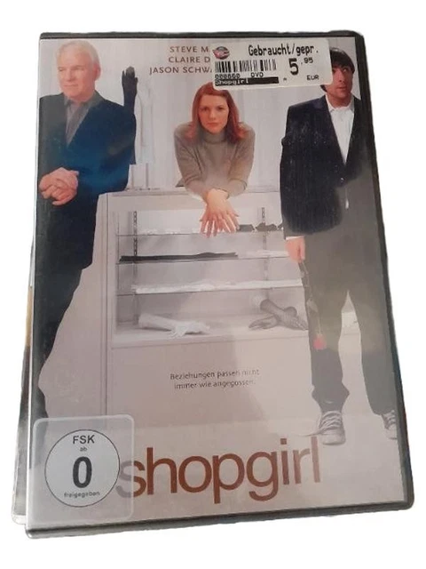 SHOPGIRL DVD STEVE Martin Claire Danes Romcom EUR 3,95 - PicClick IT