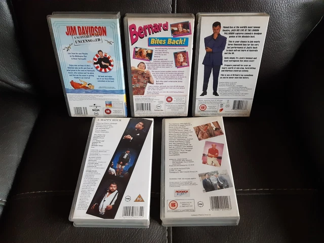 5 X COMEDY/STAND-UP VHS Video Cassette Tapes Bundle. £7.89 - PicClick UK