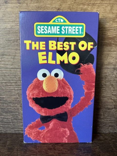 SESAME STREET THE Best of Elmo VHS 1994 bande vidéo muppets PBS film ...