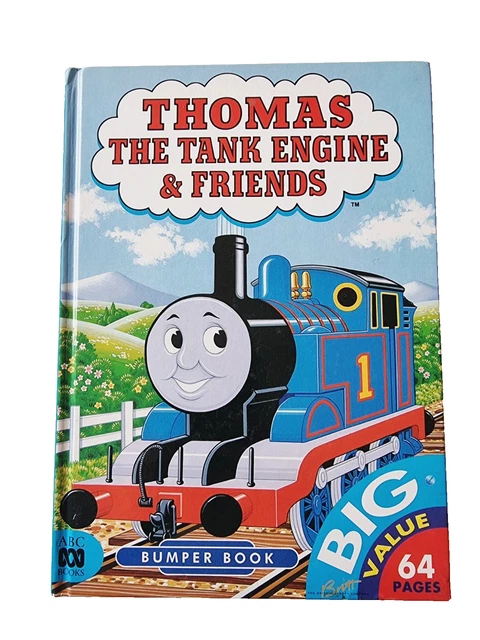 THOMAS THE TANK Engine & Friends Bumper Book 1999 Hardcover Vintage ABC ...