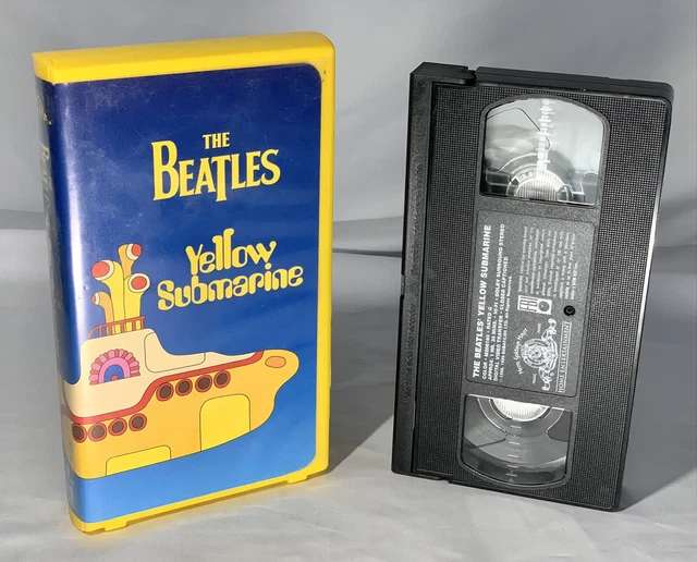 VINTAGE 1999 THE BEATLES YELLOW SUBMARINE VHS Video Tape Cassette MGM ...