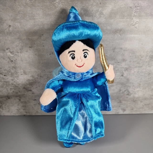 DISNEY STORE MERRYWEATHER Sleeping Beauty Plush Soft Toy Pre Loved £1. ...