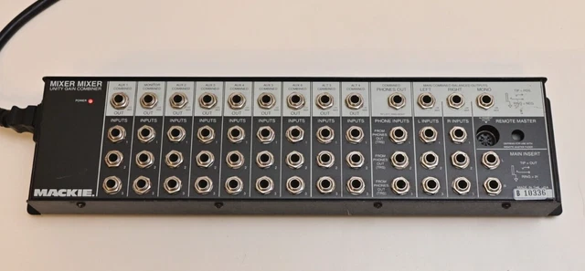 MACKIE MIXER MIXER Unity Gain Combiner $99.00 - PicClick