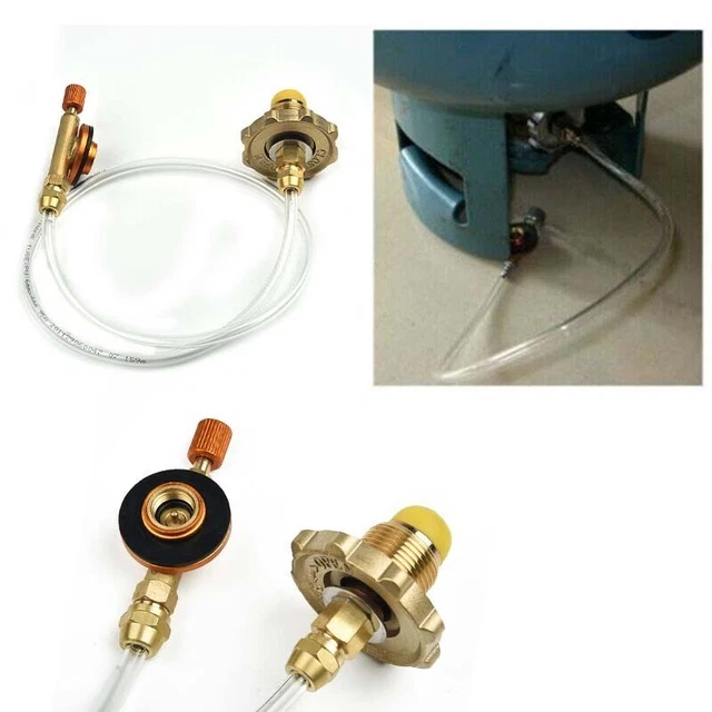 SAFE AND COST effective Camping Cylinder Tank Coupler Propane Refill ...
