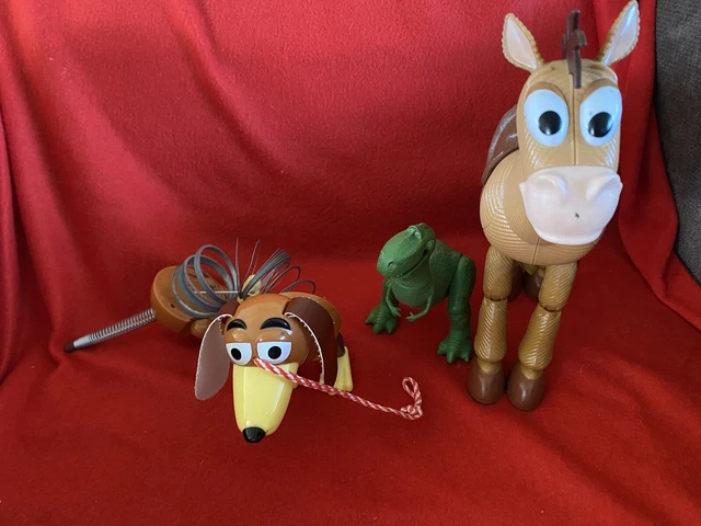 TOY STORY SLINKY dog, t rex and bullseye figures £9.99 - PicClick UK
