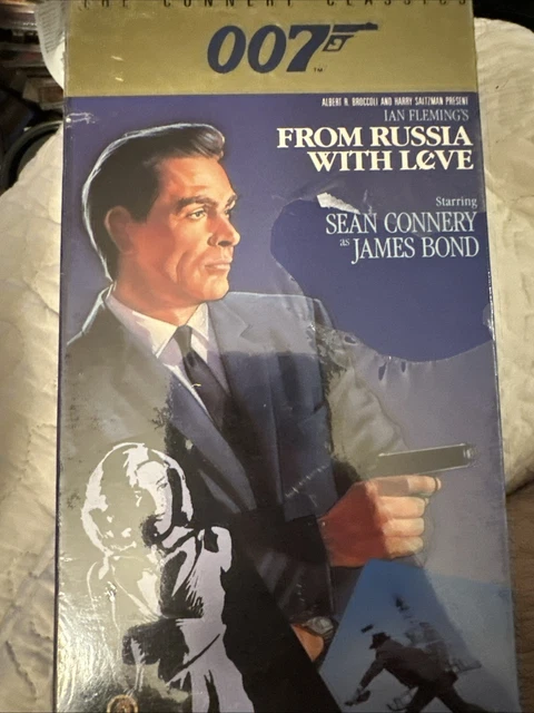 FROM RUSSIA WITH Love 1963 James Bond 007 Sean Connery VHS The Connery ...