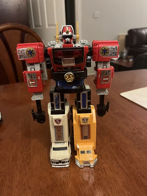 POWER RANGERS LIGHTSPEED Rescue TransArmour Red Ranger **complete** £29 ...