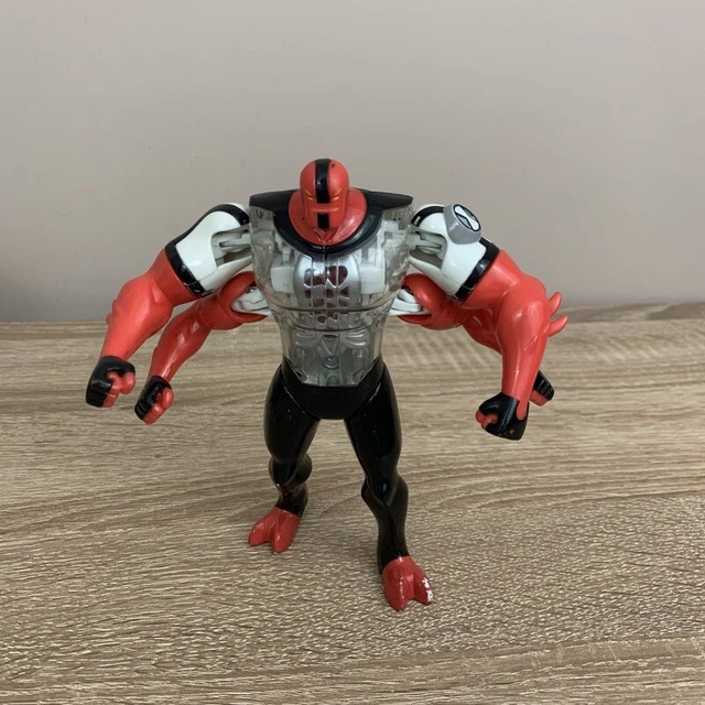 BEN 10 DNA Alien Heroes Four Arms Action Figure Bandai 2008 £9.99 ...