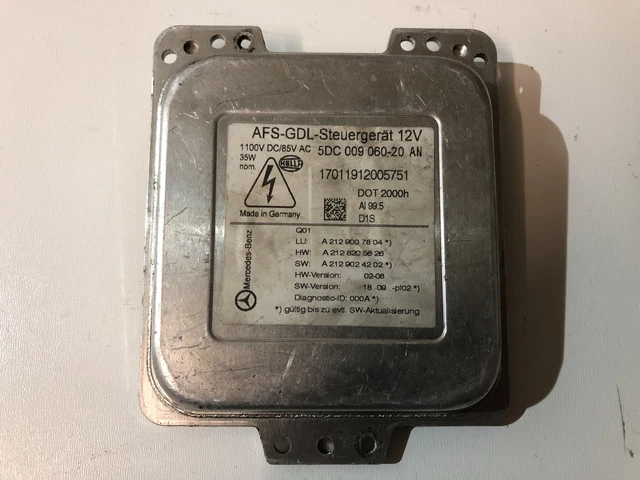 STEUERGERÄT XENON SCHEINWERFER Hella Mercedes W207 W212 AFS-GDL ...