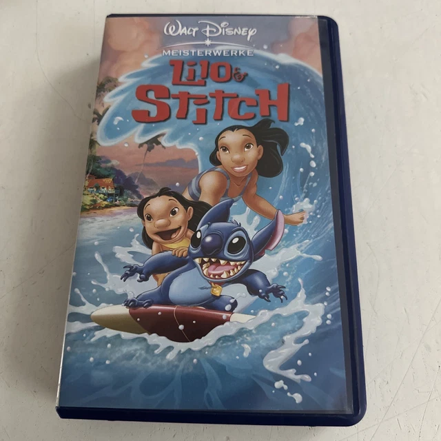 VHS FILM - Walt Disney Meisterwerke - Lilo & Stitch - Videokassette EUR 3,11 - PicClick DE