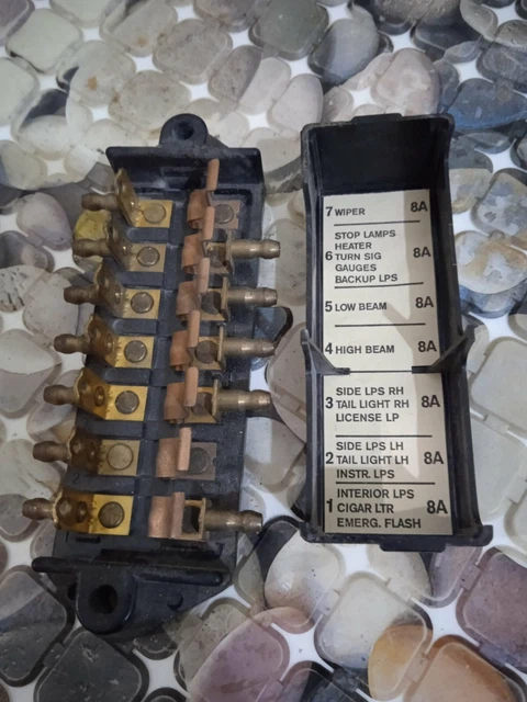 FUSE BOX N.O.S. Ford Escort Mk1; Ford Capri Mk1; £40.00 - PicClick UK