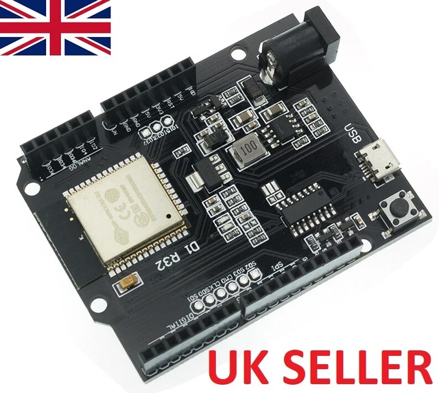 Wemos D1 Esp32 Esp 32 Ch340 Wifi Bluetooth Uno R32 Scheda Di Sviluppo Arduino Regno Unito Eur