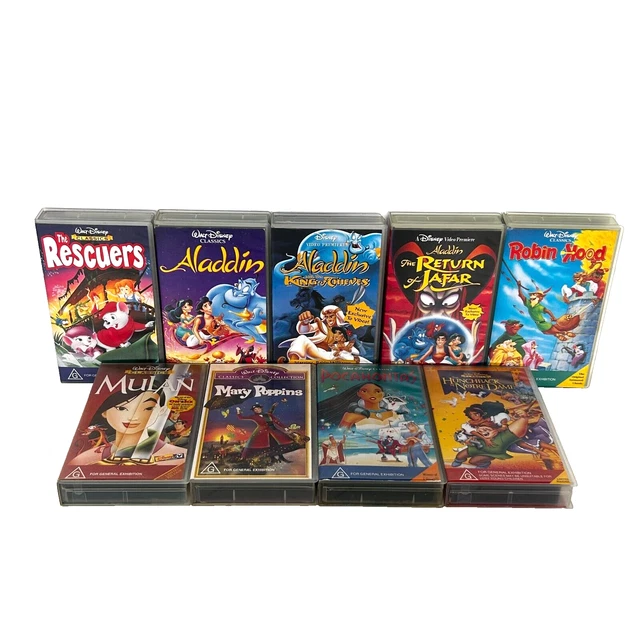 WALT DISNEY CLASSICS VHS Bundle x 9 Rated G Children & Family Animation ...
