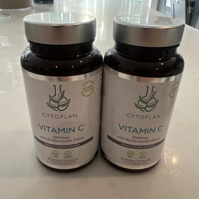CYTOPLAN VITAMIN C 1000mg with Bioflavanoids 50mg £18.00 - PicClick UK