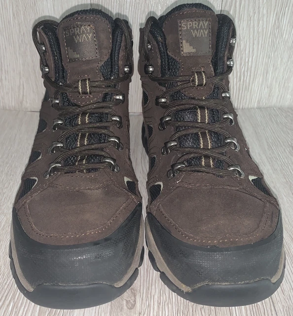 SPRAYWAY MENS MULL Mid HydroDRY Waterproof Hiking Walking Boots SWM010 ...