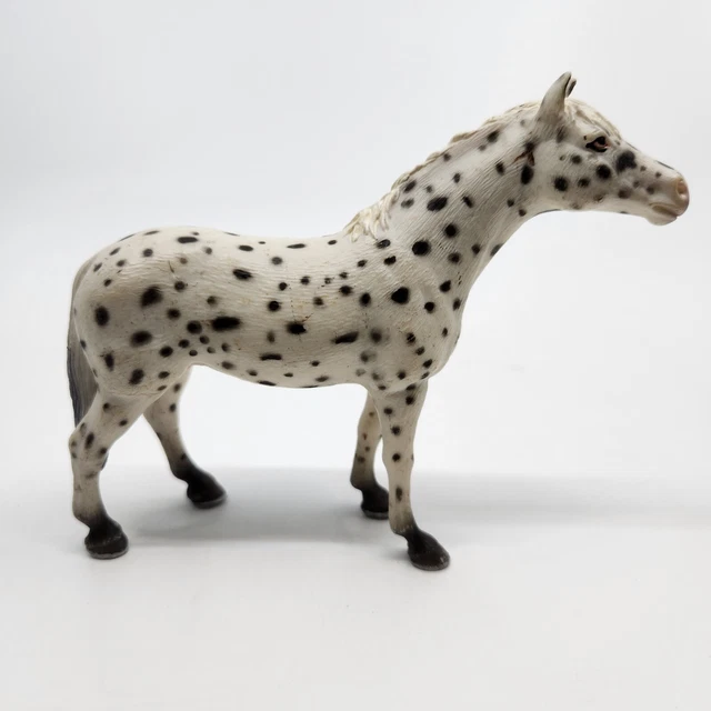 SCHLEICH KNABSTRUPPER APPALOOSA Mare Spotted Horse Figure 2006 Retired ...