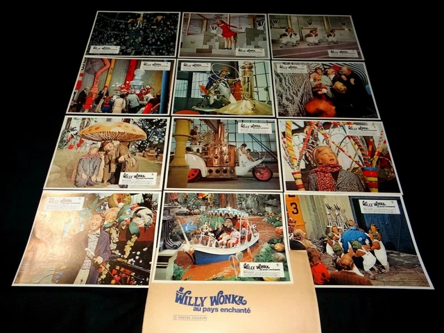WILLY WONKA and the Chocolate Factory ! rare jeu photos cinema lobby ...