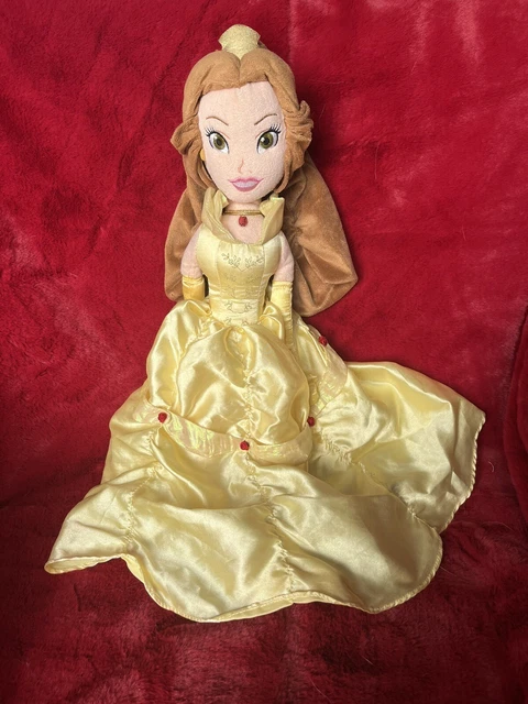 DISNEY STORE BELLE Plush Doll Beauty And The Beast 21” Stuffed Toy ...