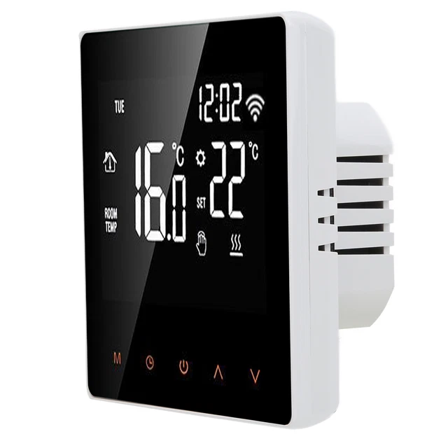 (WHITE BACK ORANGE Button 3A)Temperature Controller Accurate ...