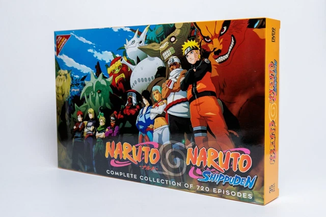 USA VERSION ENGLISH DUBBED DVD Naruto Shippuden Complete Vol 1-720 End Box Set EUR 161,27 ...