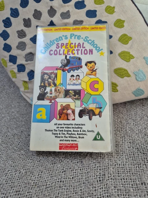 CHILDREN'S PRE-SCHOOL SPECIAL COLLECTION RARE VINTAGE VHS VIDEO 1980s ...