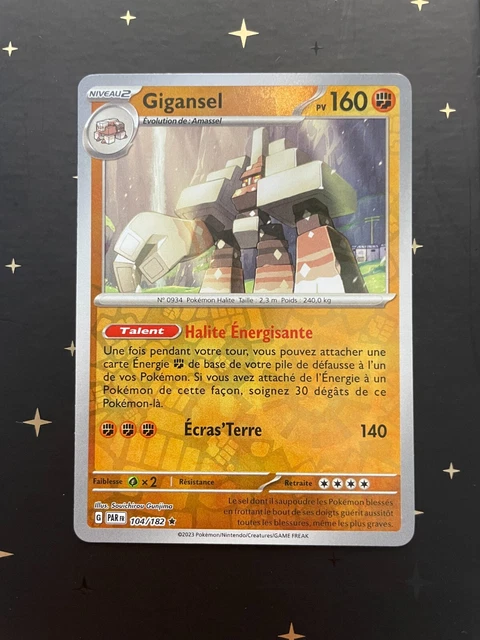 CARTE POKÉMON RARE REVERSE Gigansel 104/182 VF NEUF EUR 1,20 - PicClick FR