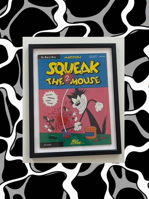 SQUEAK THE MOUSE n. 2 MATTIOLI GLI ALBI DI BLUE ED.BLUE PRESS 1994 ...